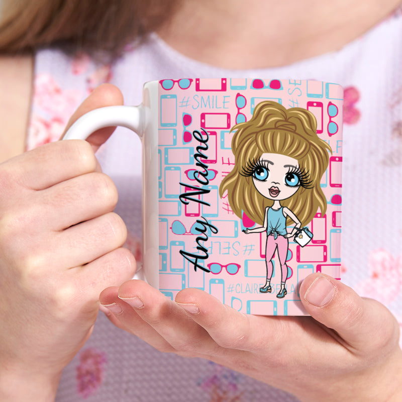 Girls Personalized Selfie Mug – Popmoji.com