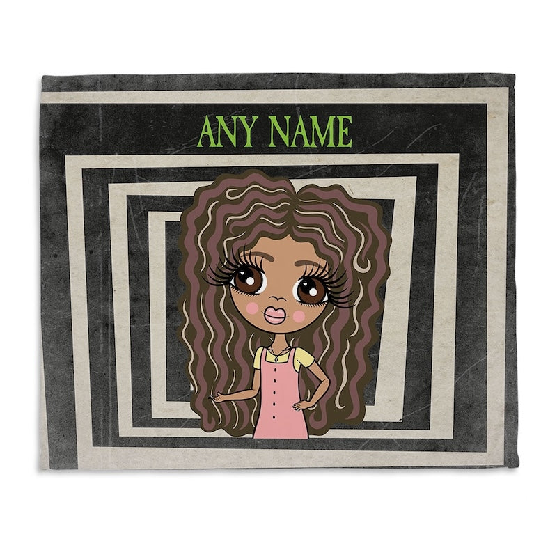 Girls Freaky Funky Box Fleece Blanket – Popmoji.com