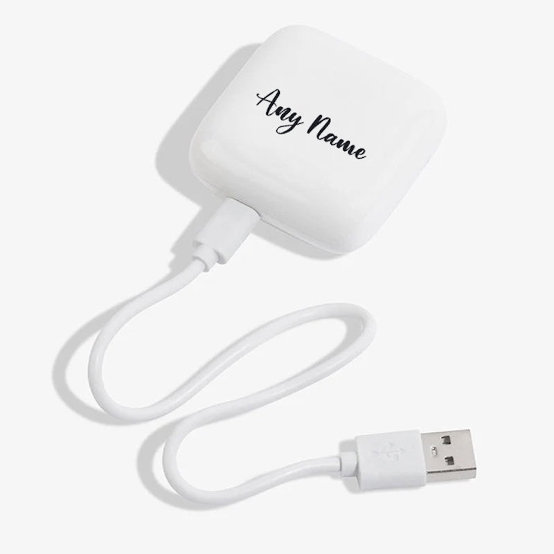Personalized Name Signature Wireless Touch Earphones – Popmoji.com