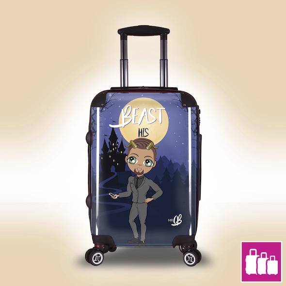 Mens Personalized The Beast Suitcase – Popmoji.com
